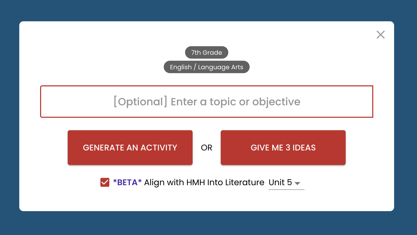 Reading Program Alignment