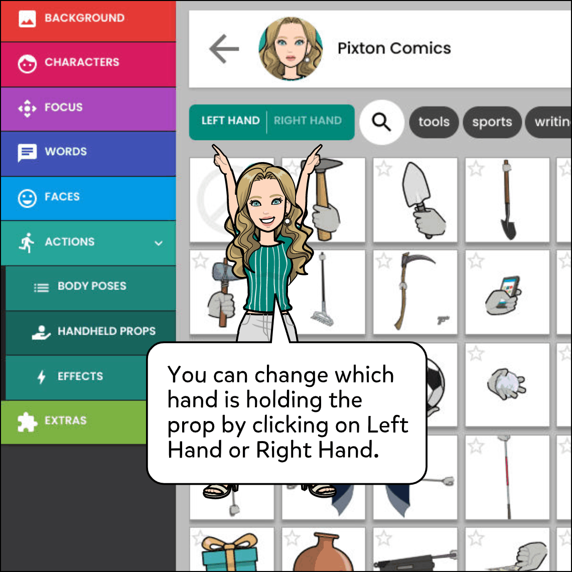 How to Add a Prop to a Character’s Hand