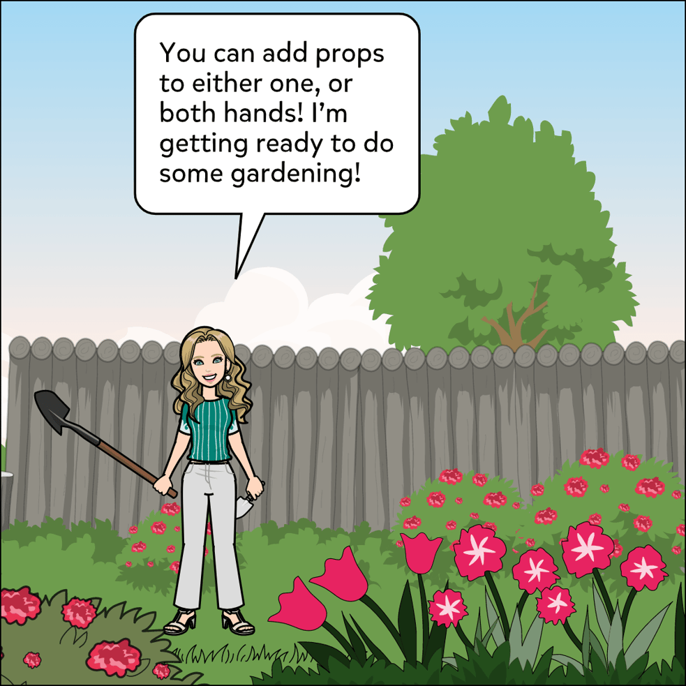 How to Add a Prop to a Character’s Hand