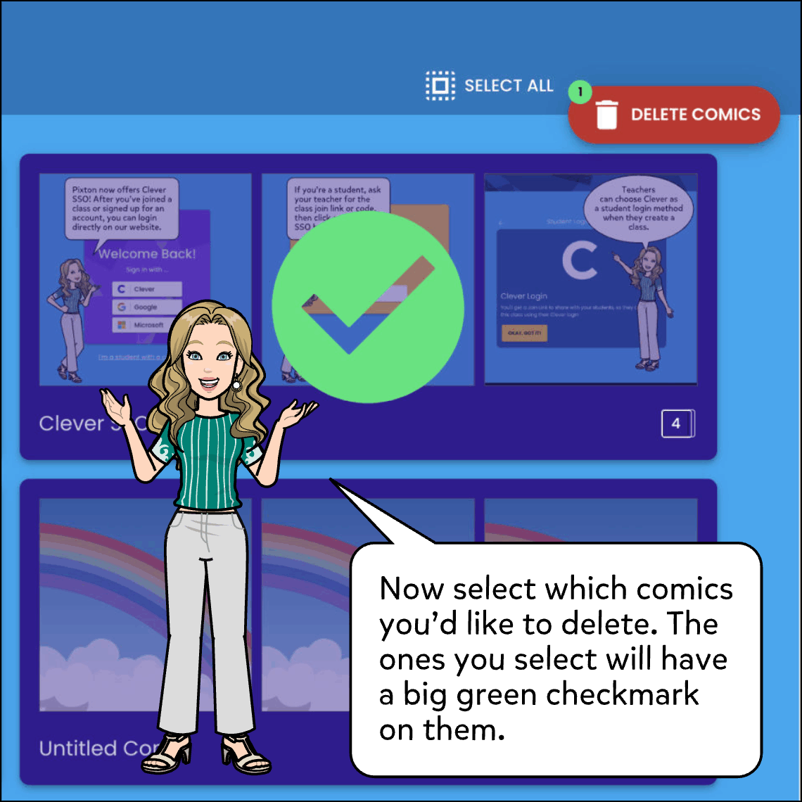 How To Bulk Delete Comics