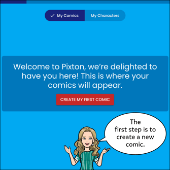 How To Create a Comic for an Activity as a Student