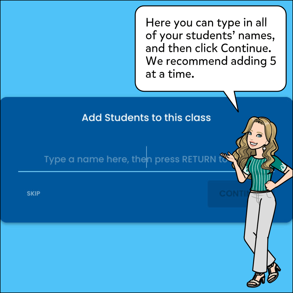 How To Create a Class and Add Students