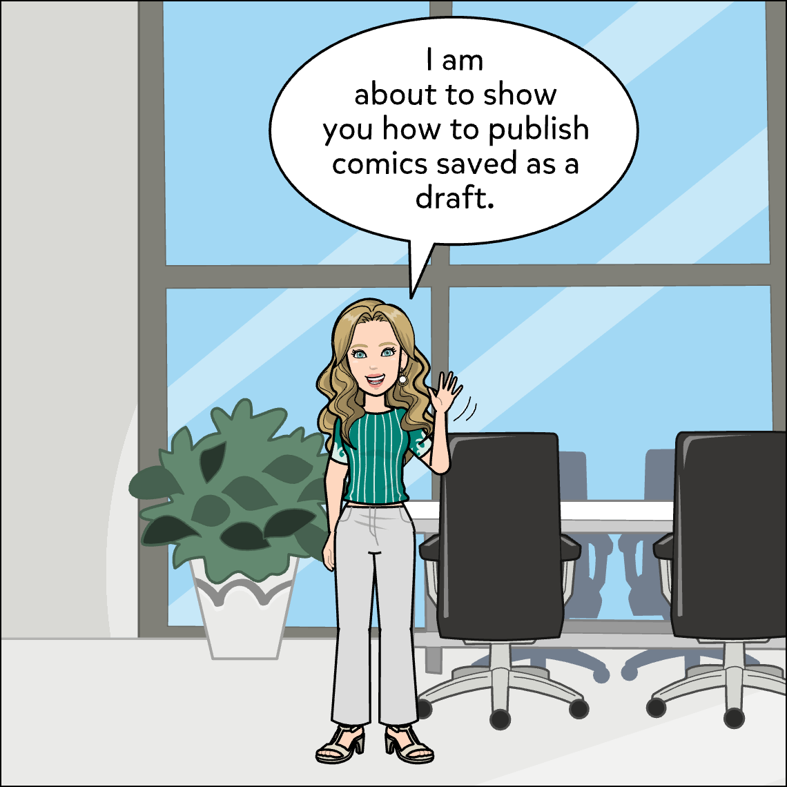 How To Publish Draft Comics