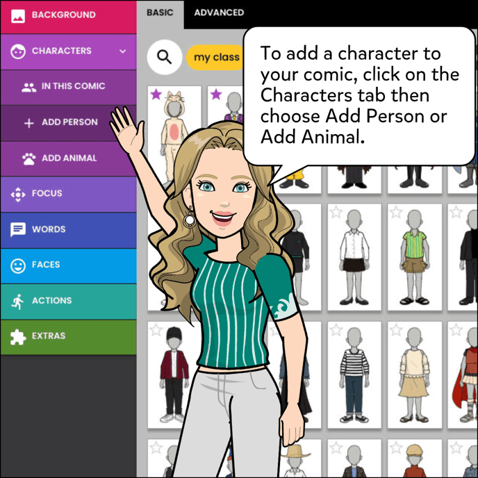 How to Add a Character to Your Comic
