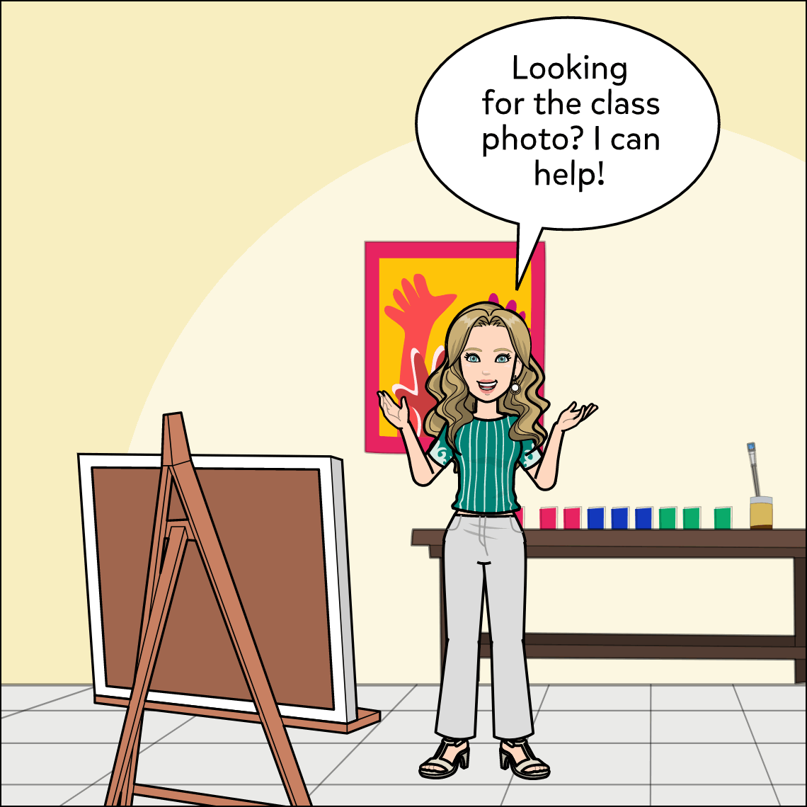 How To Create a Class Photo