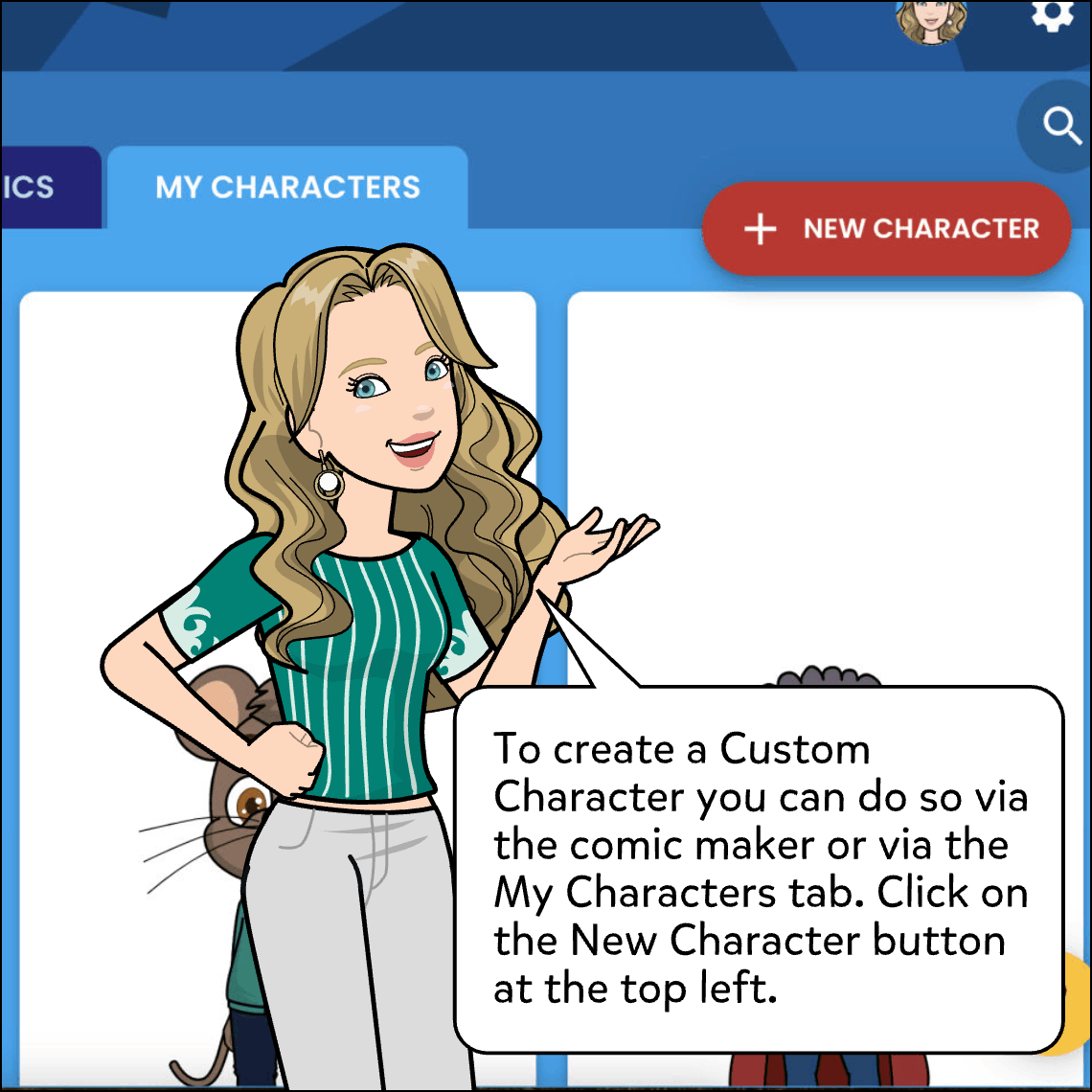 How to create Custom Characters