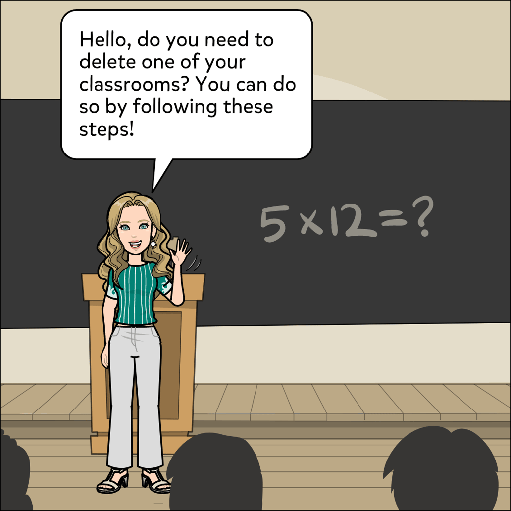 How To Delete A Classroom