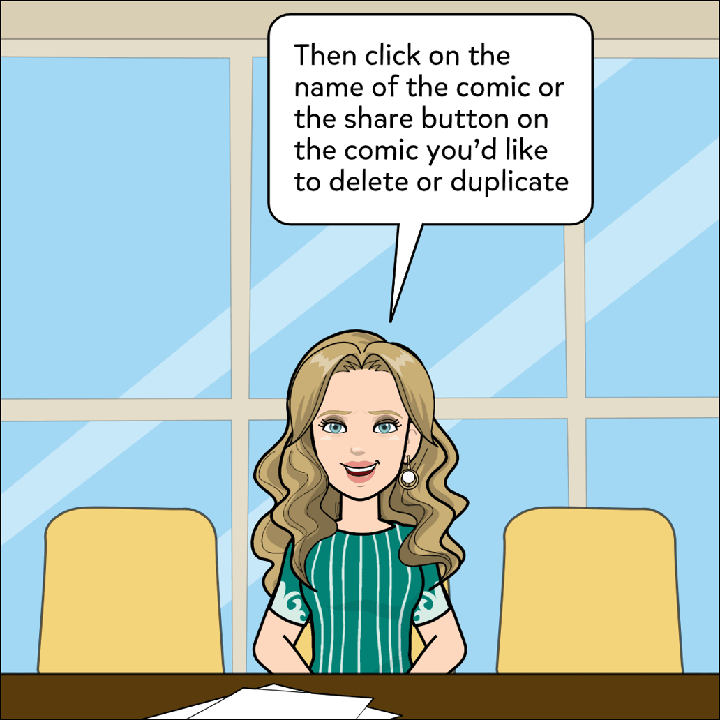 How To Delete or Duplicate Your Comic