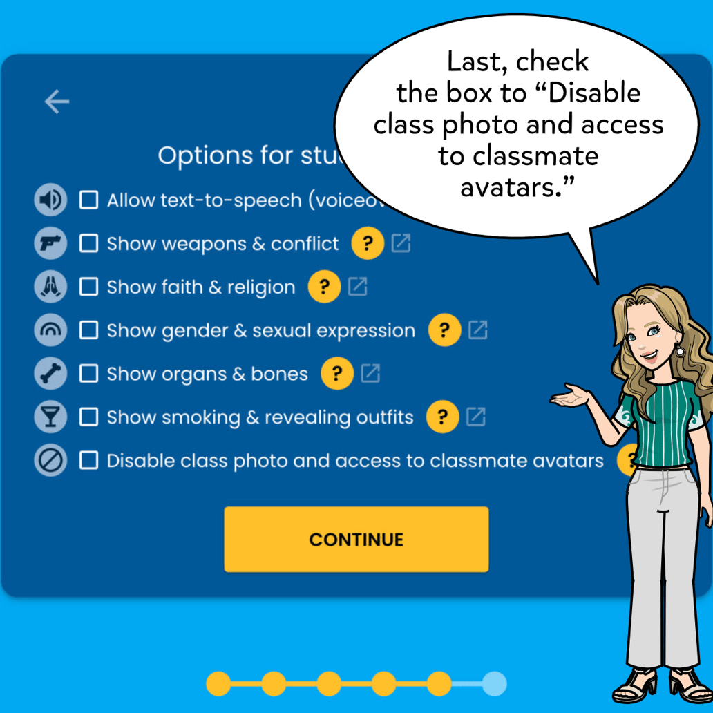 How To Disable Class Photo and Student Avatars for Classmates