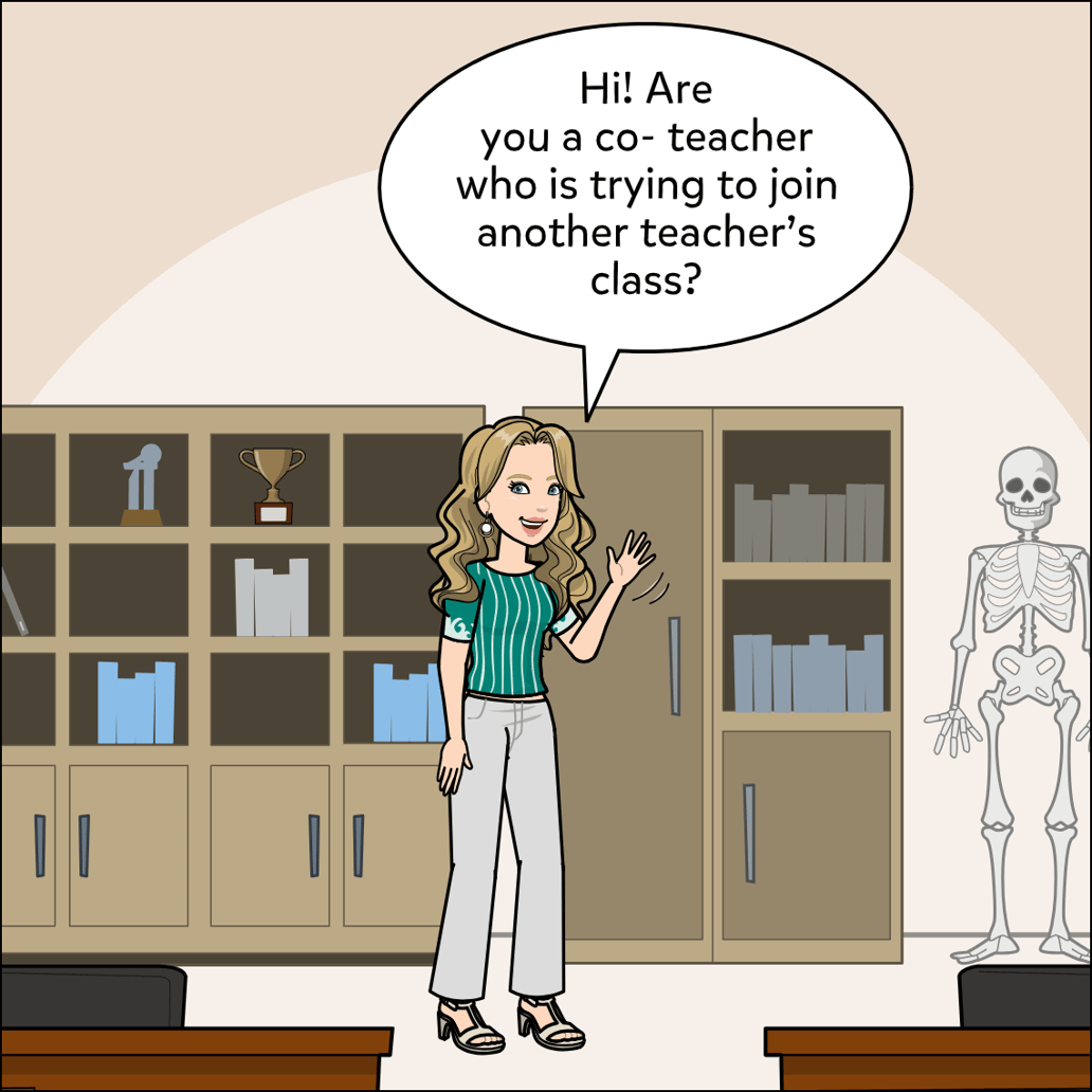 How To Join Another Teacher’s Class as a Co-teacher