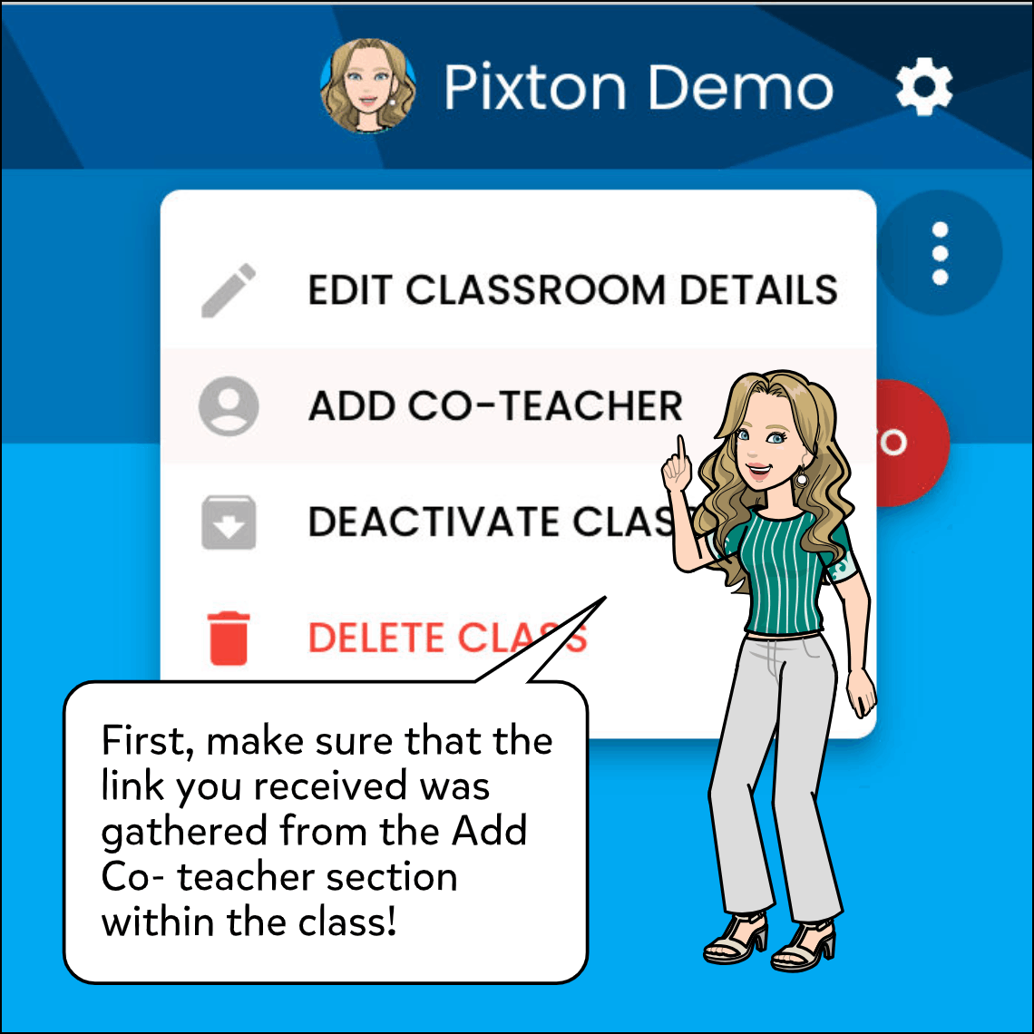 How to join another teacher's class as a co-teacher