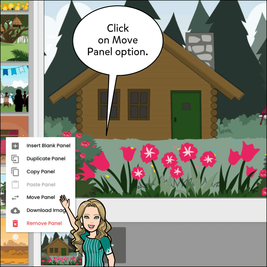 How to Change the Order of Your Comic’s Panels