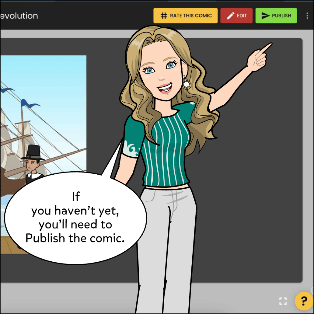 How To Download, Print or Share a Comic