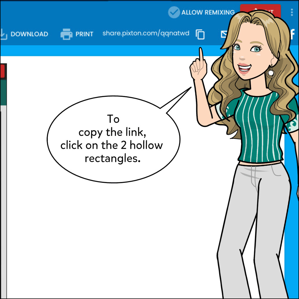 How To Download, Print or Share a Comic