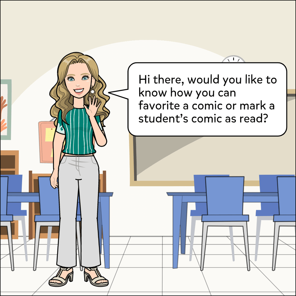 How To Interact With Student Comics