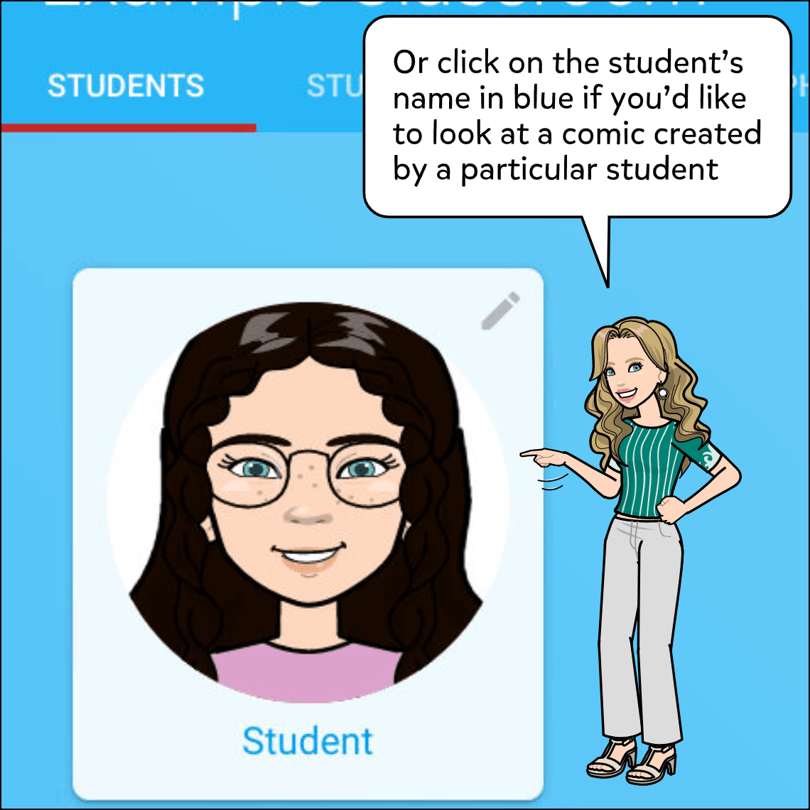 How To Interact With Student Comics