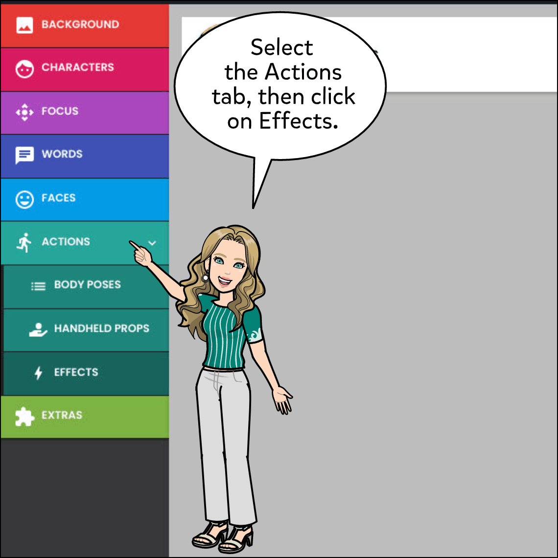 How to Add Effects to a Character