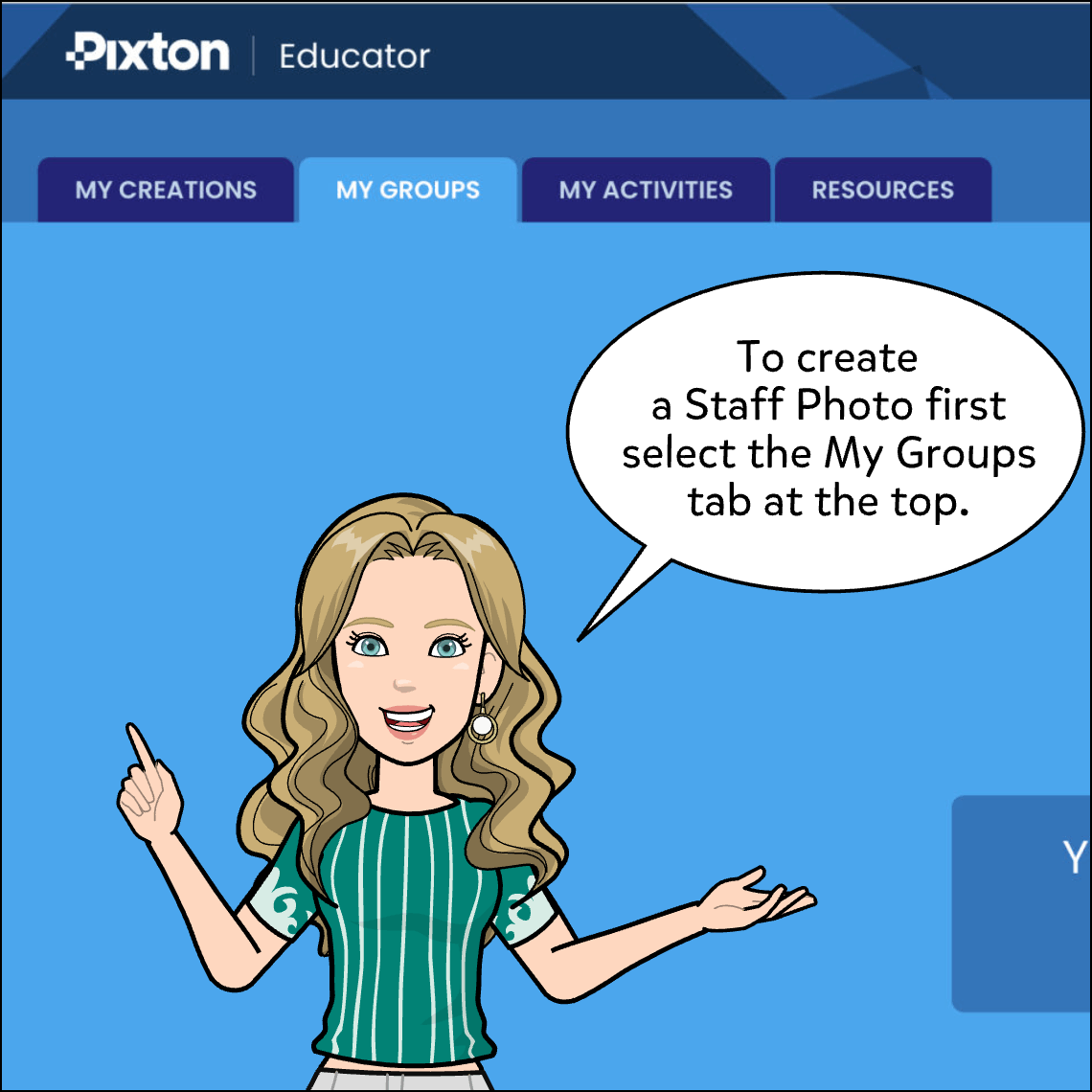 How To Create a Staff Photo
