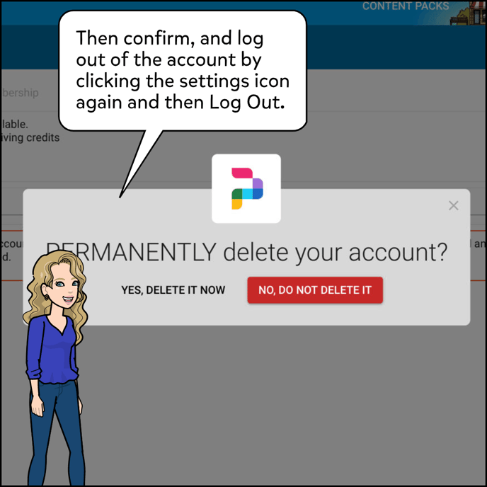Teacher Wrong Account Type